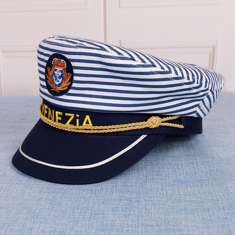 Sailor Hat Japanese Navy Style Hat Children Captain Hat Male ...