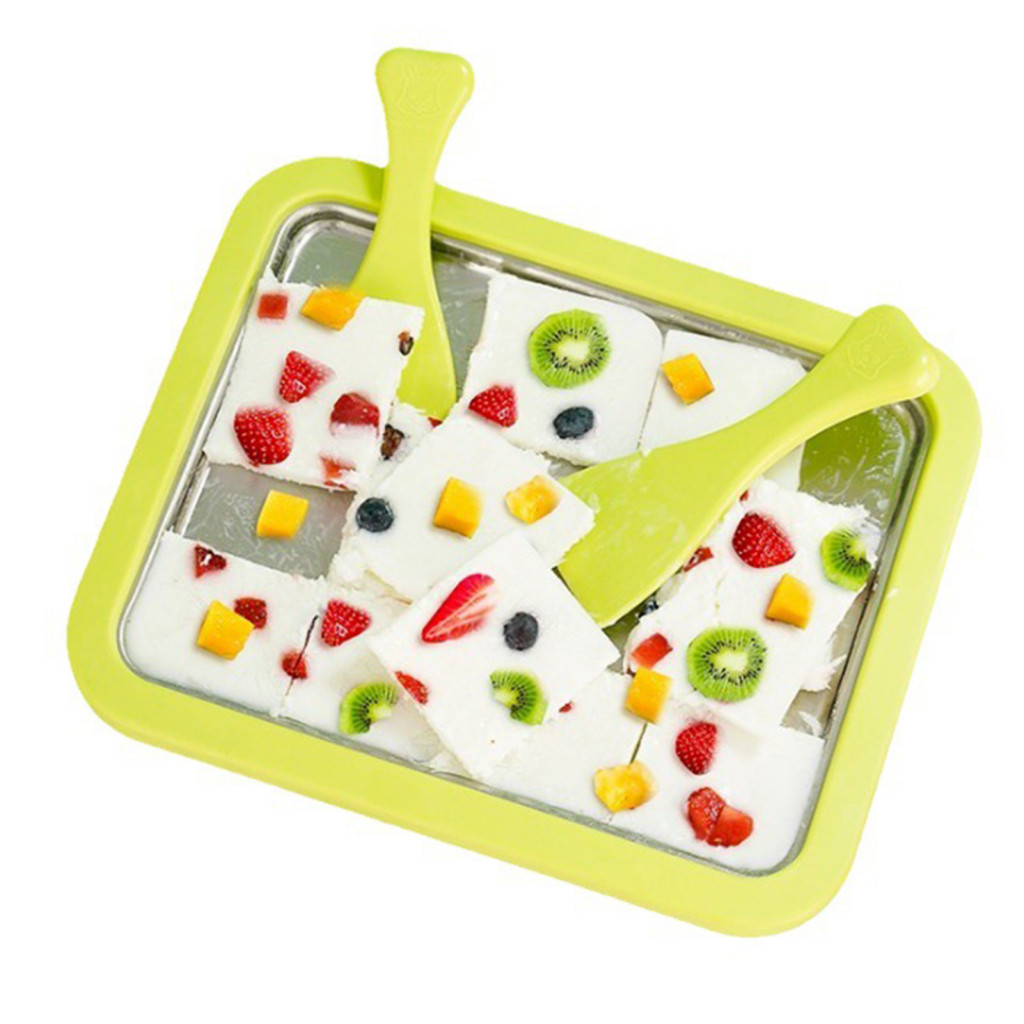 [doverywell] Rolled Ice Cream Maker Homemade Rolled Yogurt Machine ...
