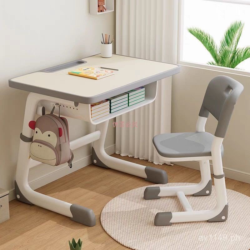 Home Study Desk for Elementary School Students, Children's Writing Desk ...