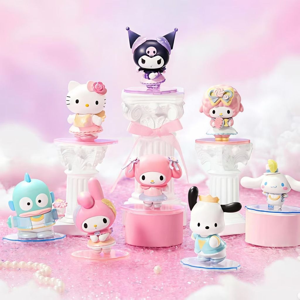 Sanrio Ballet Series Mystery Box Hello Kitty Melody Figure Girl Gift ...
