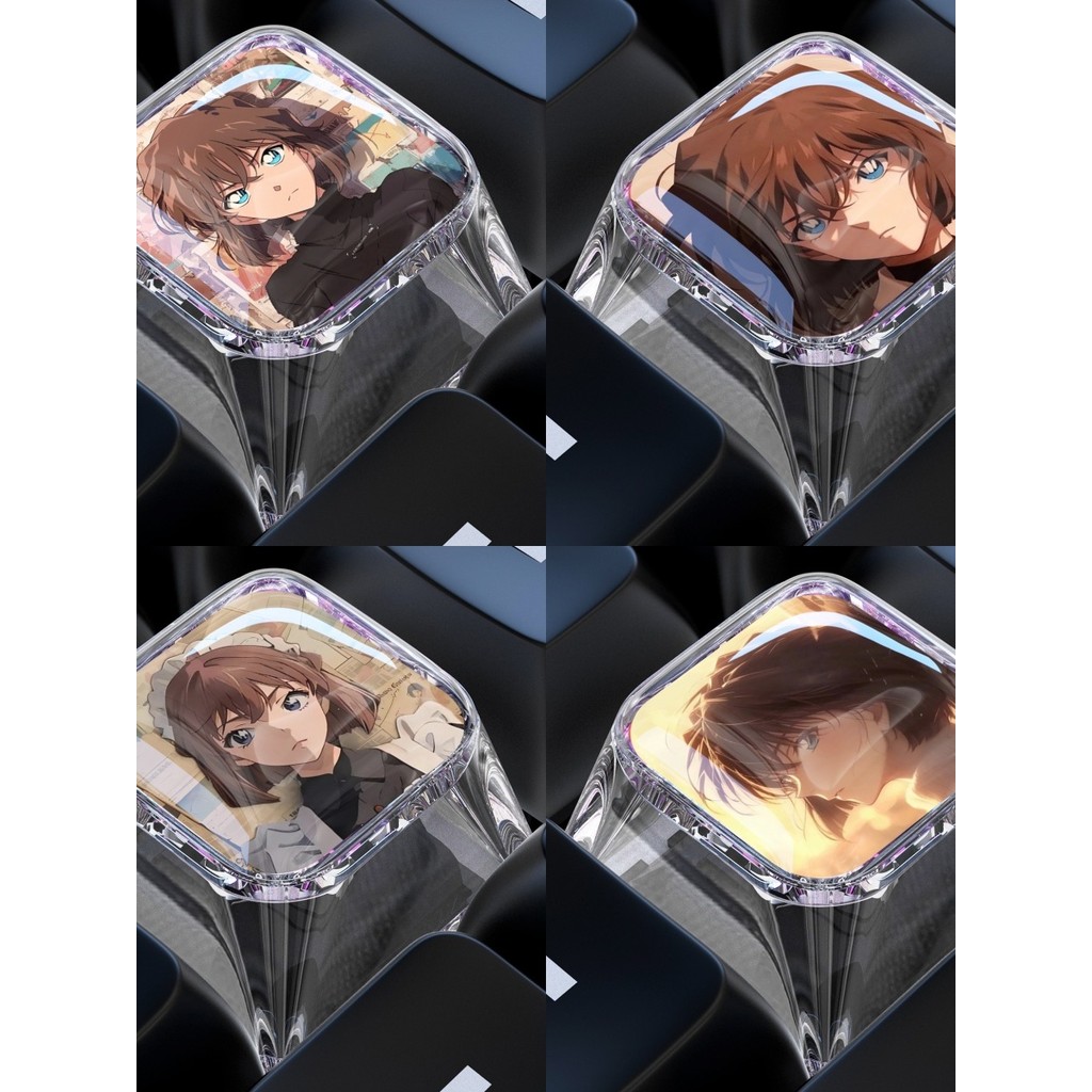 keycaps custom keycaps Haiyuan Ai Keycap Single Cartoon Cute Detective ...
