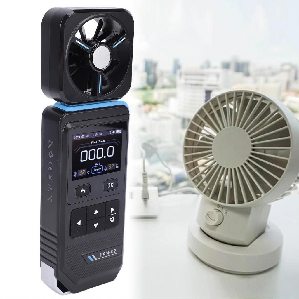 toollover-PH Handheld Digital Anemometer with Fan Professional Wind ...