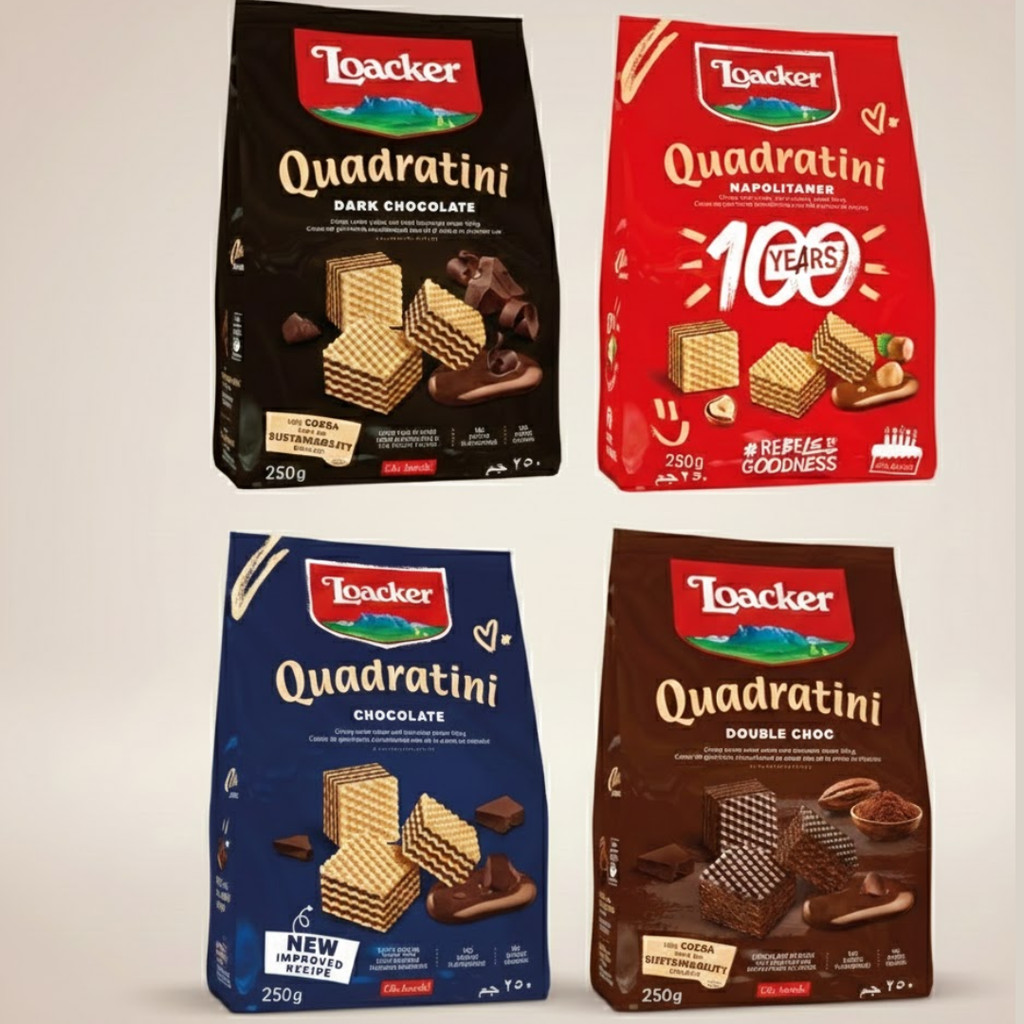 Loacker Quadaratini 250g Wafer | Shopee Philippines