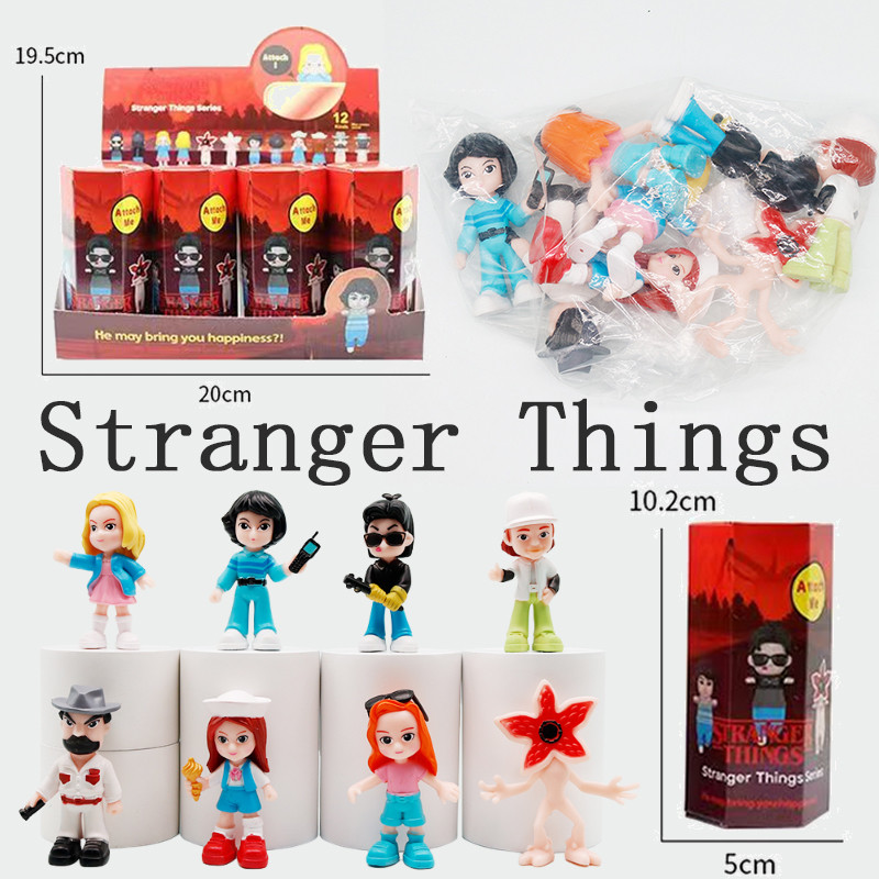 Stranger Things Season 5 Eleven Dustin Blind Box Creative Demogorgon ...