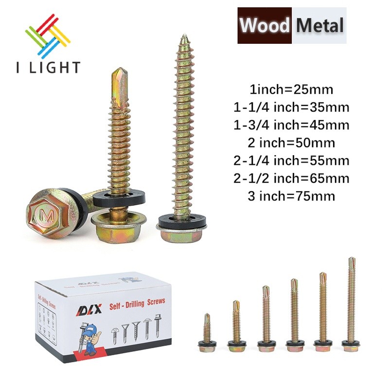 （Fast delivery）Tex Screw For Metal And Wood 1-3 Inch Hight Quality ...