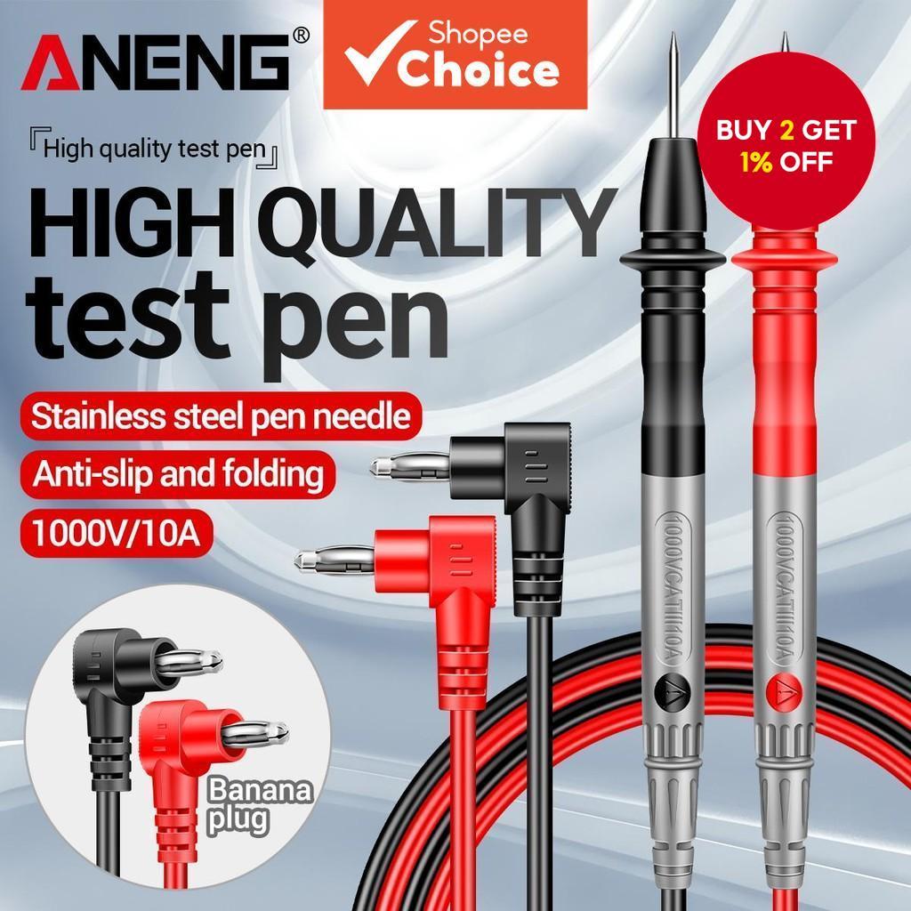 ANENG PT840 Digital Multimeter Probe Kit - Test Leads Rated for 1000V ...