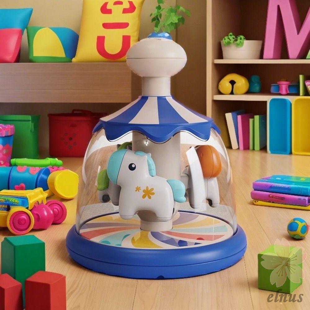 ELNUS Sensory Carousel, Rotating Design Portable Size Rotating Press ...
