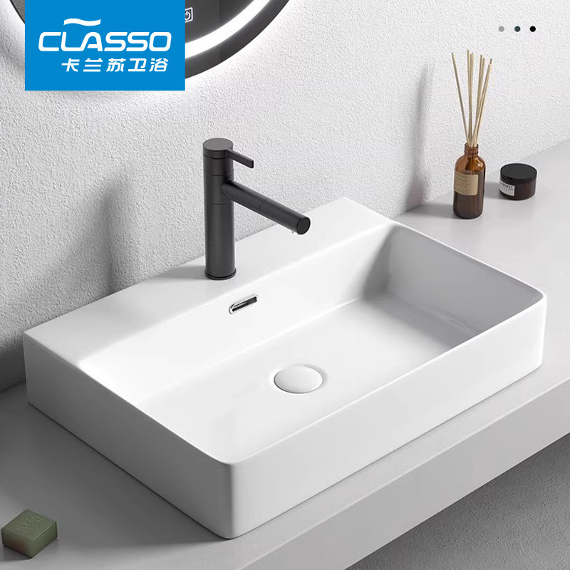 Countertop Basin Countertop Wash Basin Single Basin Ceramic Wash Basin ...