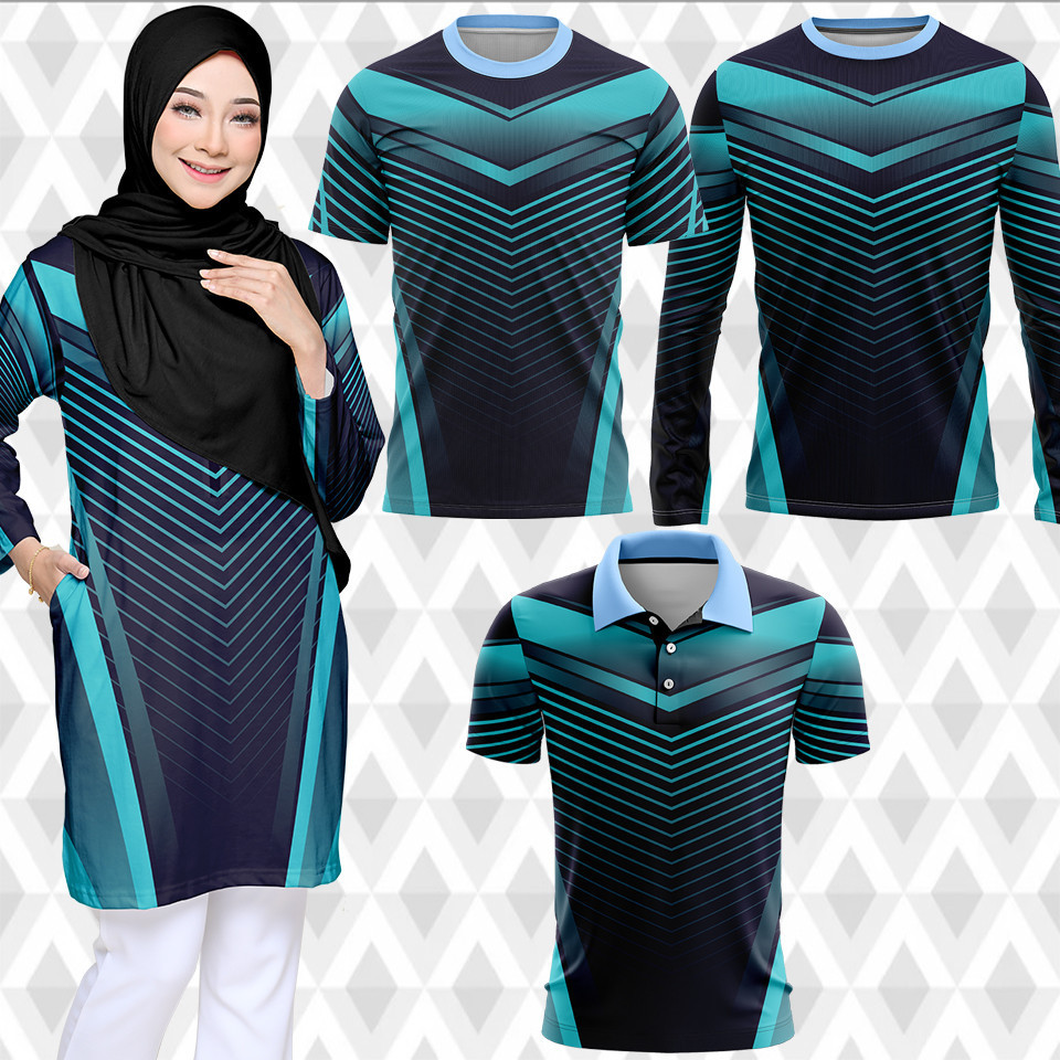 Malaysian Muslim Style Family & Work & Festiva Themed Uniform Set For ...
