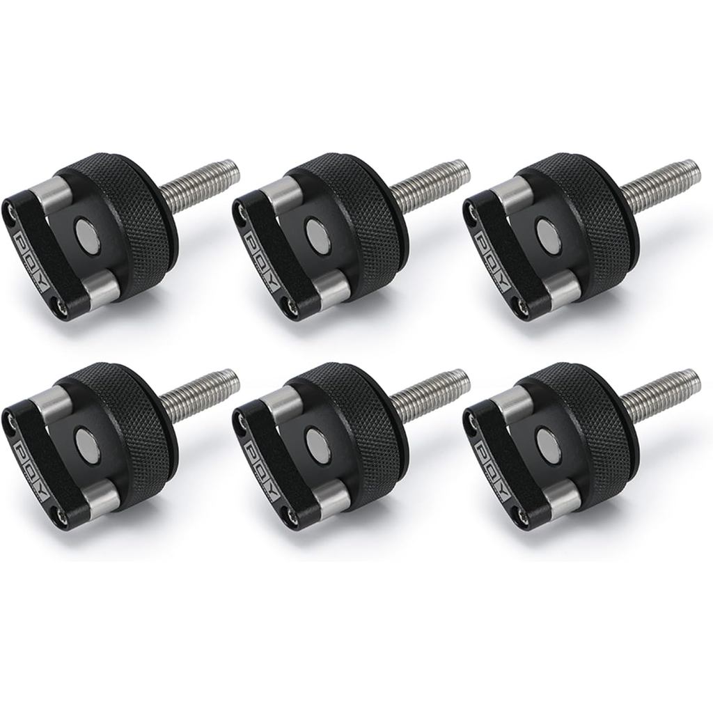 Hard Top Bolts Quick Removal Fastener Thumb Screws Integrated D Ring ...