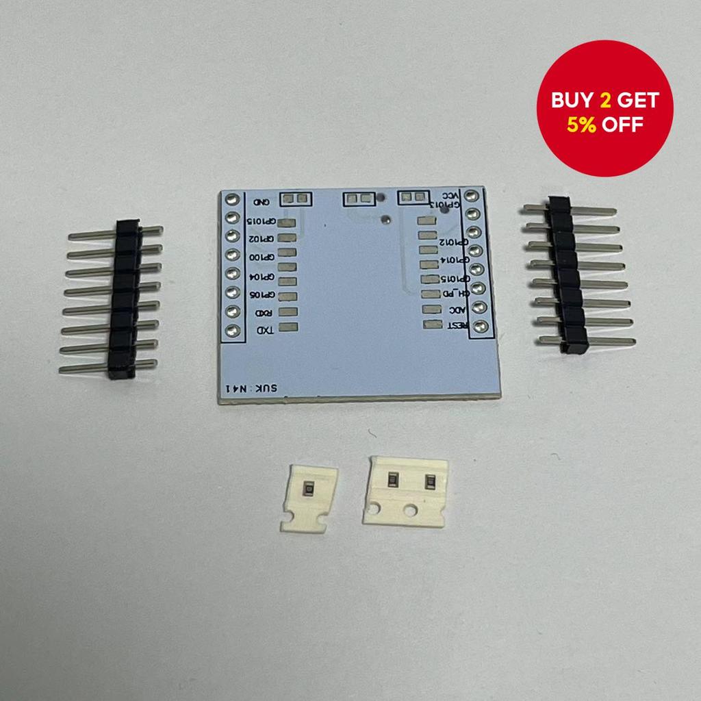 ESP8266 Serial WIFI Module Adapter Plate For ESP-07 ESP-08 ESP-12 New ...
