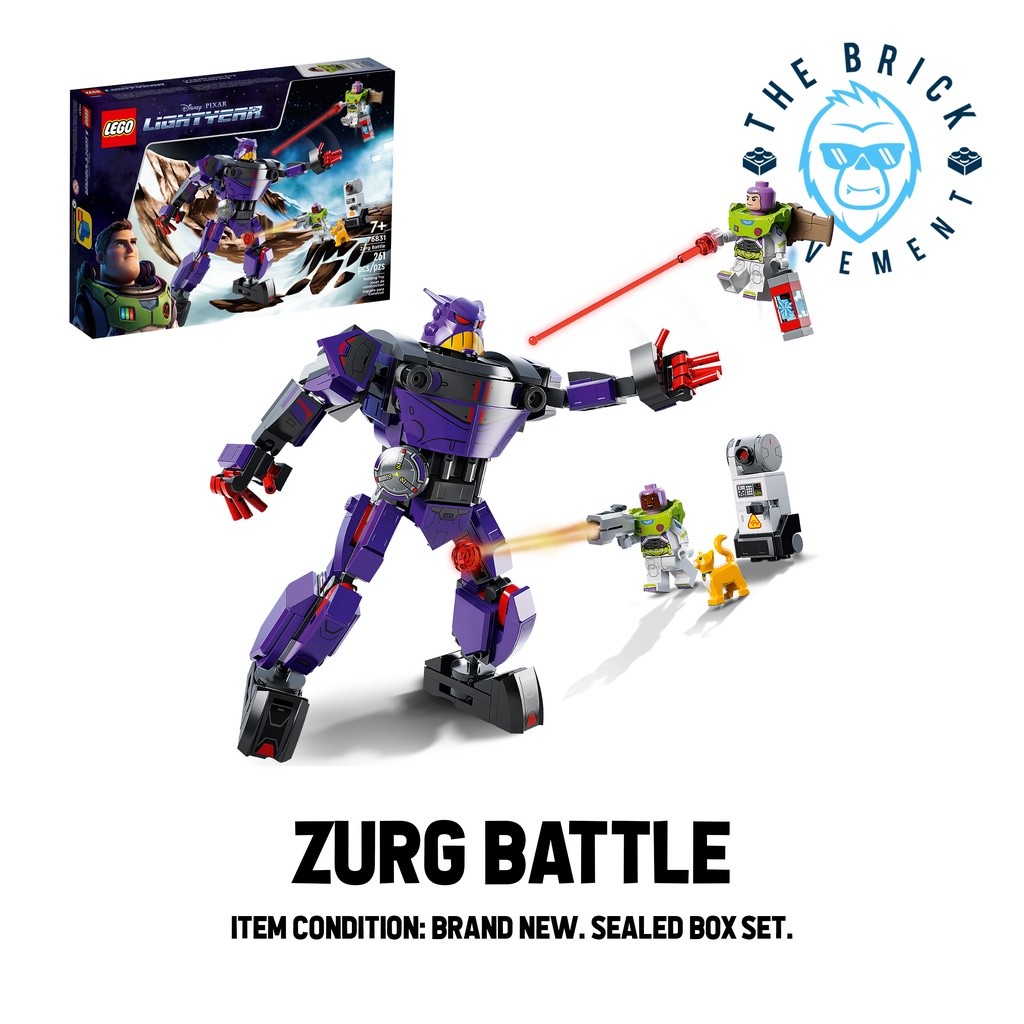 DISNEY PIXAR LIGHTYEAR 76831 Zurg Battle Set | Shopee Philippines
