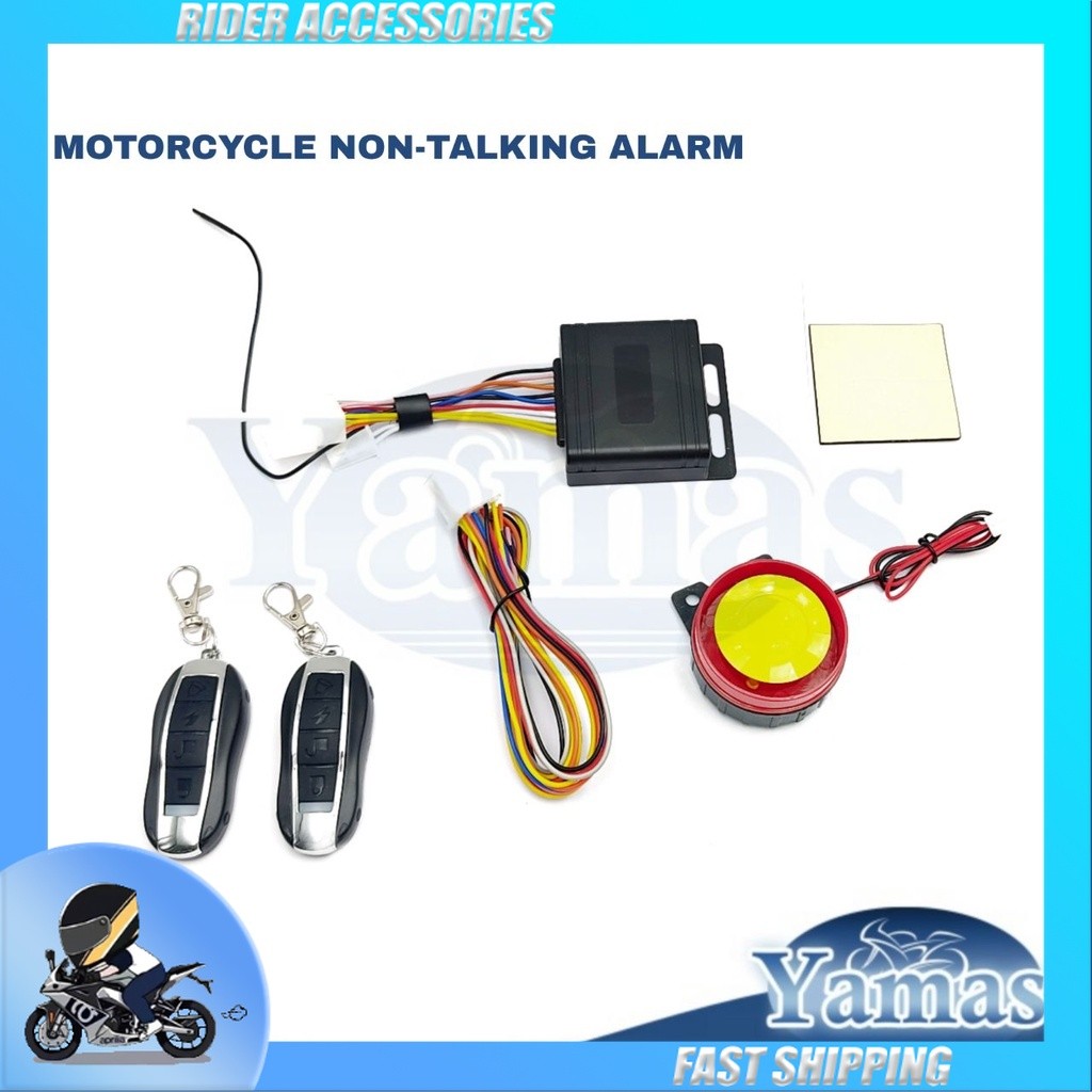 Motorcycle Non Talking Alarm System ( randomly brand selected) | Shopee ...