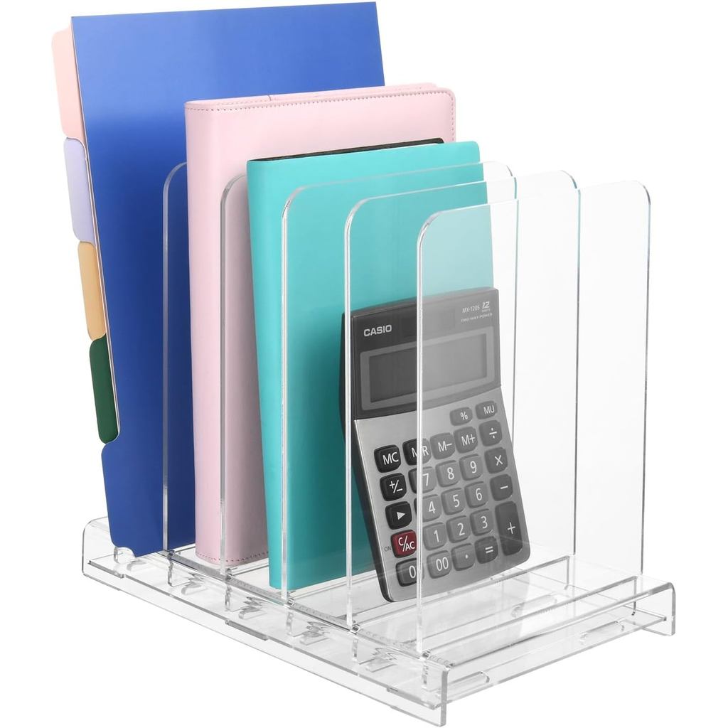 Homakover Acrylic Desk Organizer and File Organizer, Shopping Bag ...