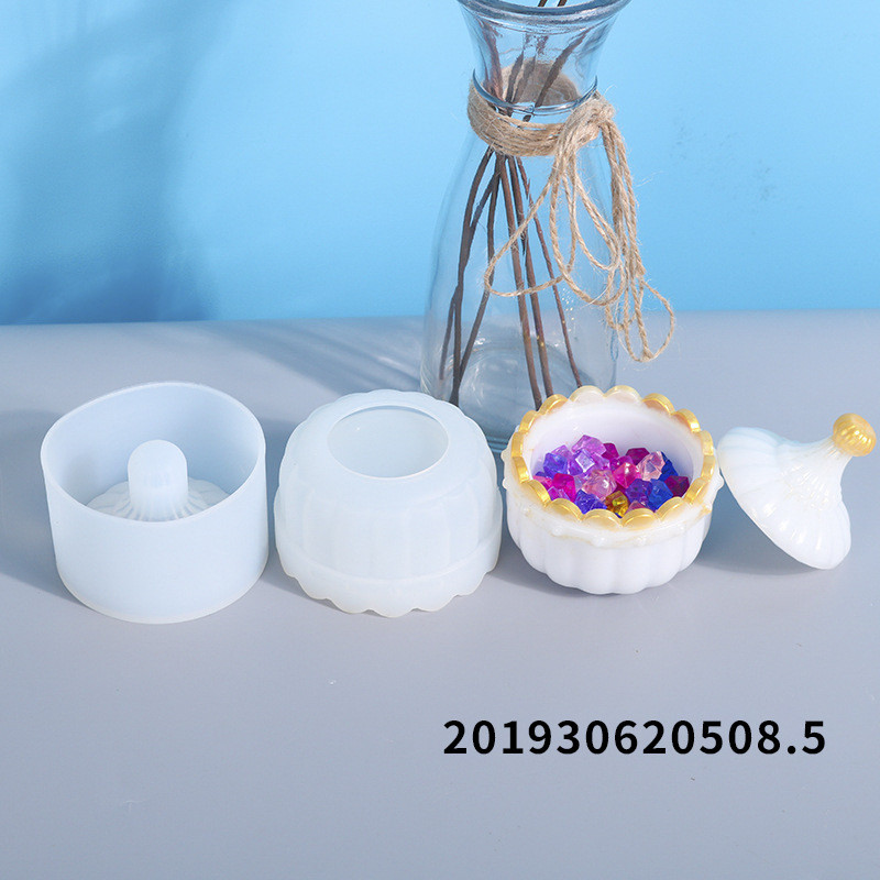 diy Crystal Epoxy Silicone Storage Box Mold Crystal Storage Box Mold ...