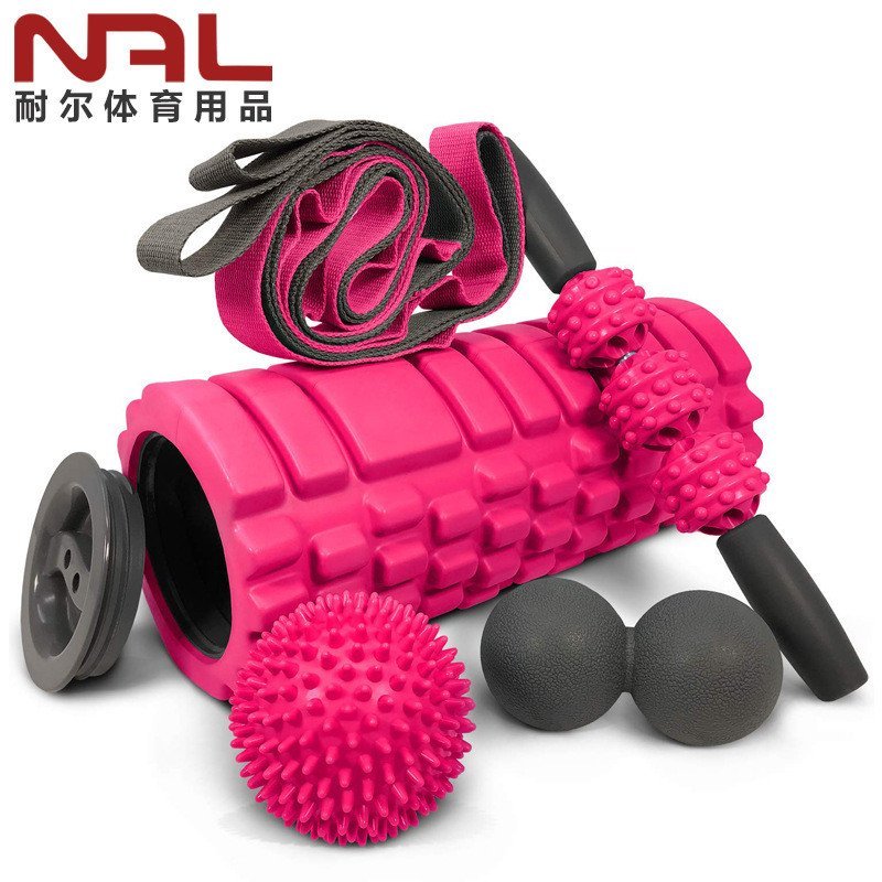 5Combination1Yoga Column Massage Stick Peanut Ball Thorn Ball Stretch ...