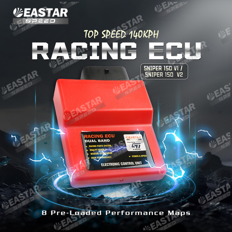 Racing ECU 8 MAP Adjustable for SNIPER 150 V1/V2 (PLUG AND PLAY ...