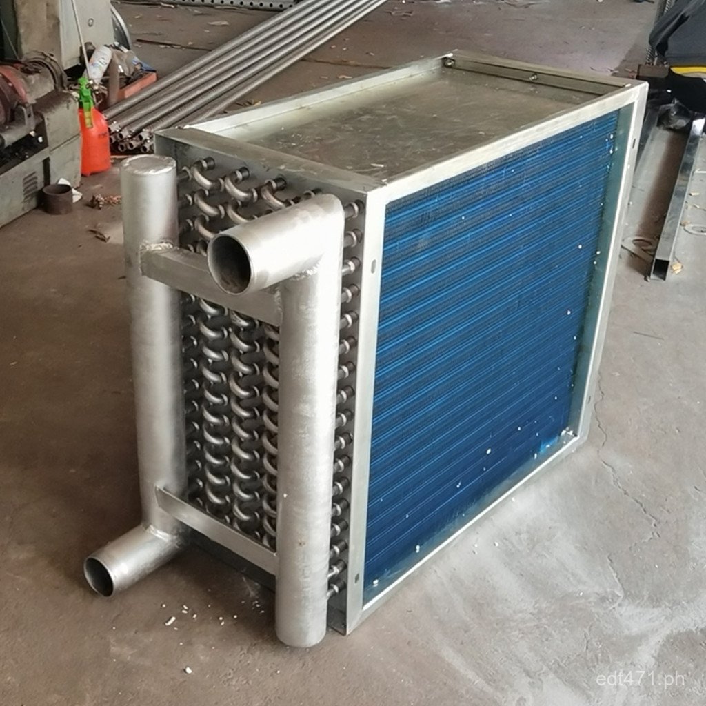 Unit Copper Tube Radiator Condenser Evaporator Chiller Aluminum Fin Air ...
