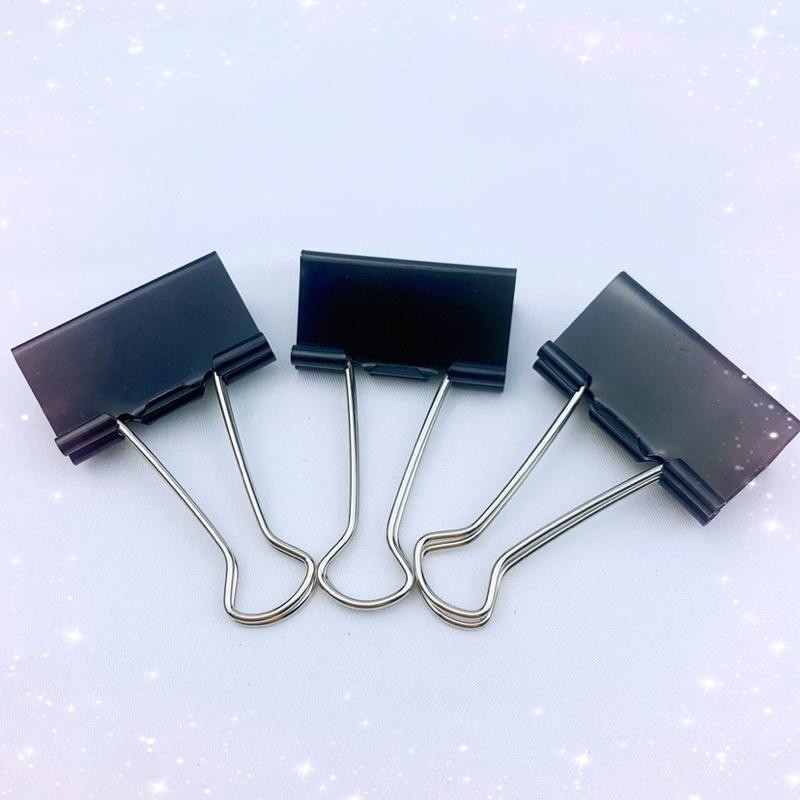 Rambo 1'' Binder Clip 12 Pcs/Box Heavy Duty Large Paper Clip Office ...