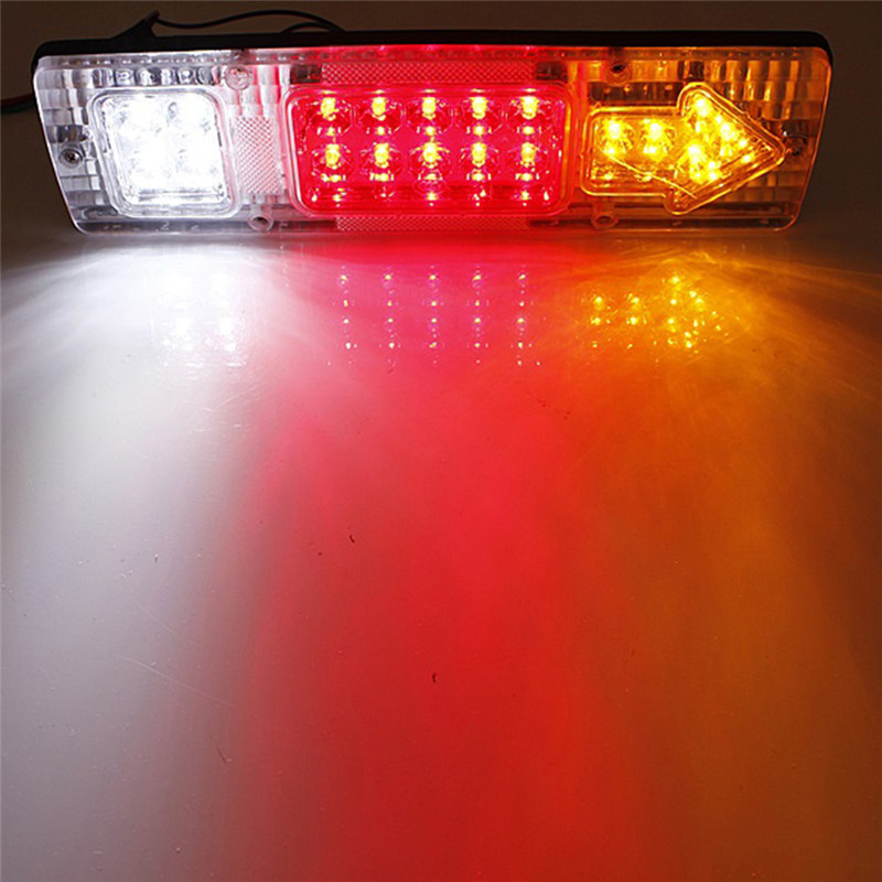 # WBPH # 12V LED Rear Tail Stop Reverse Indicator Light Truck Trailer ...