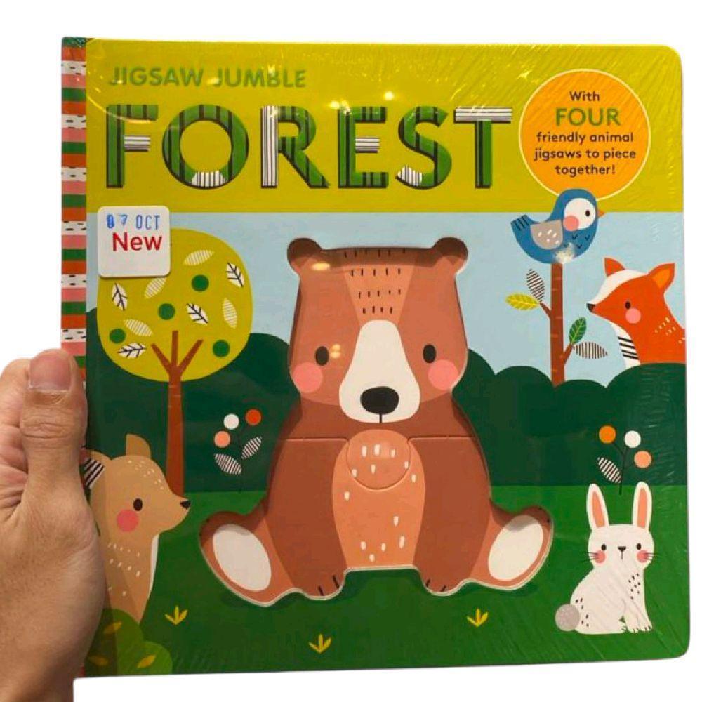 Jumble Jigsaw Board Book: Forest by Sandcastle Books Ltd (HC) | Shopee ...