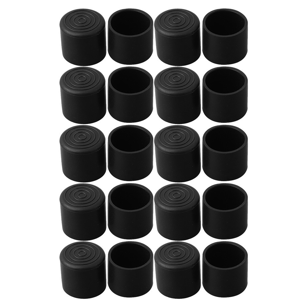 20pcs Rubber Chair Ferrules Anti Scratch Floor Table Feet Leg Cap End ...