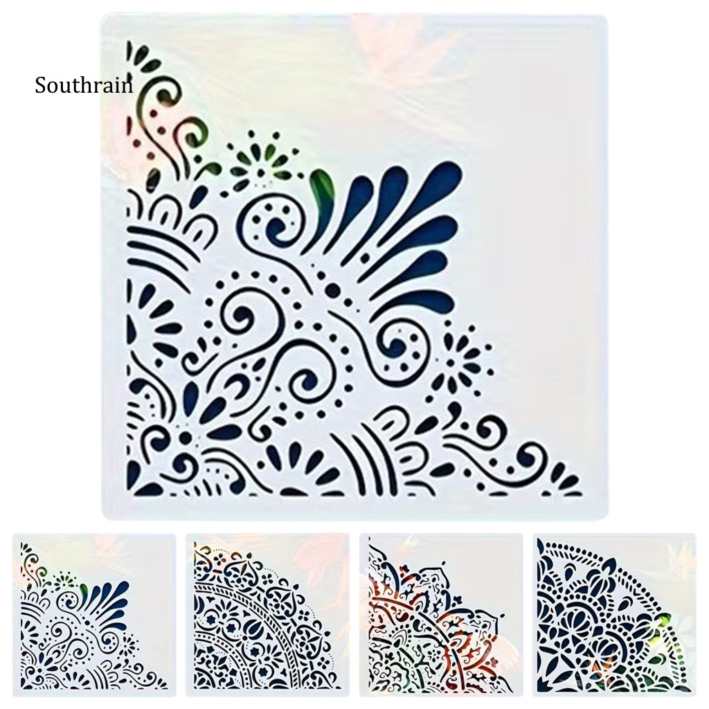 SOU Graffiti Stencil Size Painting Stencil Template 11.8 Inch Reusable ...