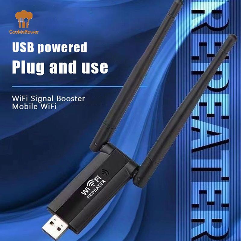 CKFR USB Wifi Repeater 300M Wi-Fi Signal Booster 2.4G Wireless Extender ...