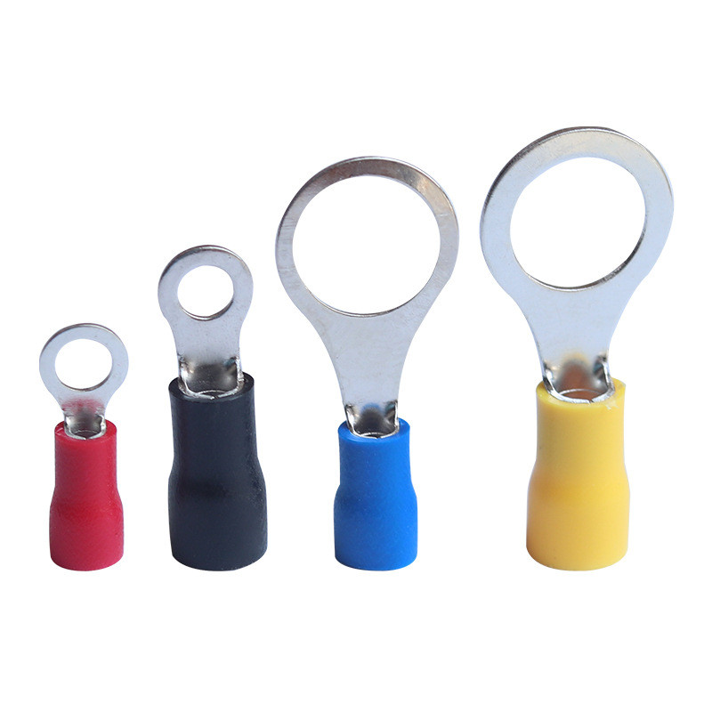 Cold-pressed Terminal RV1.25-3 4 5Factory Wholesale RV3.5-4 5 6 8 Brass ...