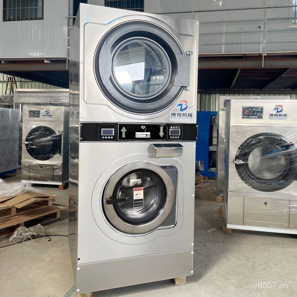 Coin-operated Washing Machine for Self-service Industrial and ...