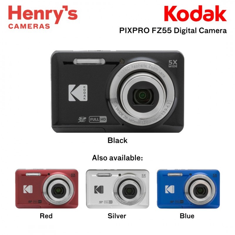 Kodak PIXPRO FZ55 Digital Camera - Henry's Cameras | Shopee Philippines