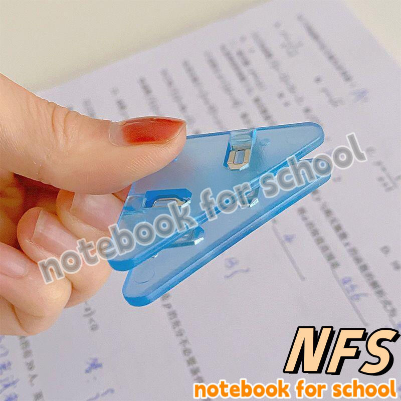 NFS 1PC Plastic Corner Clip Index Clamp Clip Small Clip edge Triangle ...