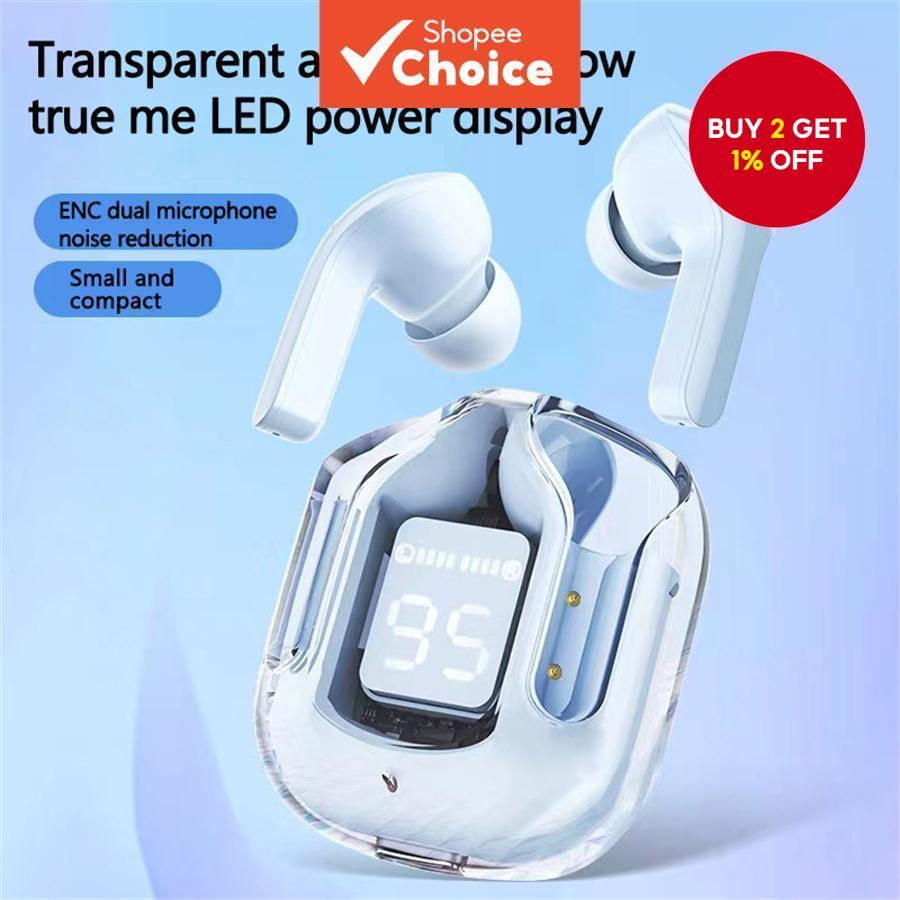 KY8 Plus TWS Earbuds Bluetooth 5.3 Sport Gaming Headphones with LED ...