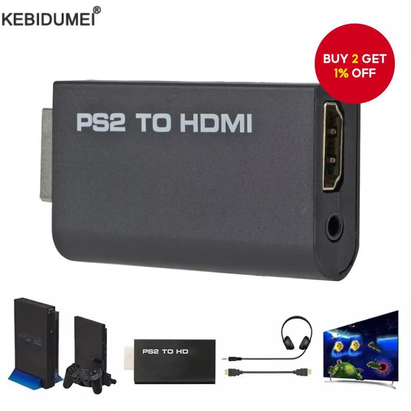1080P PS2 to HDMI Converter Adapter for PlayStation 2 - Compatible with ...