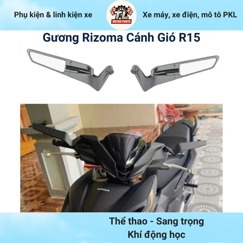 360 degree Rotating Wing Wind Mirror for SH, SH mode, Lead, Exciter ...