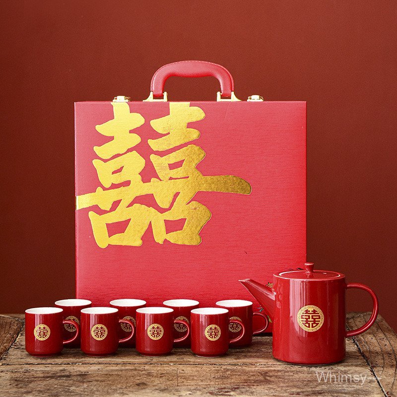 Wedding Tea Set Complete Set of Wedding Supplies for Living Room Home ...