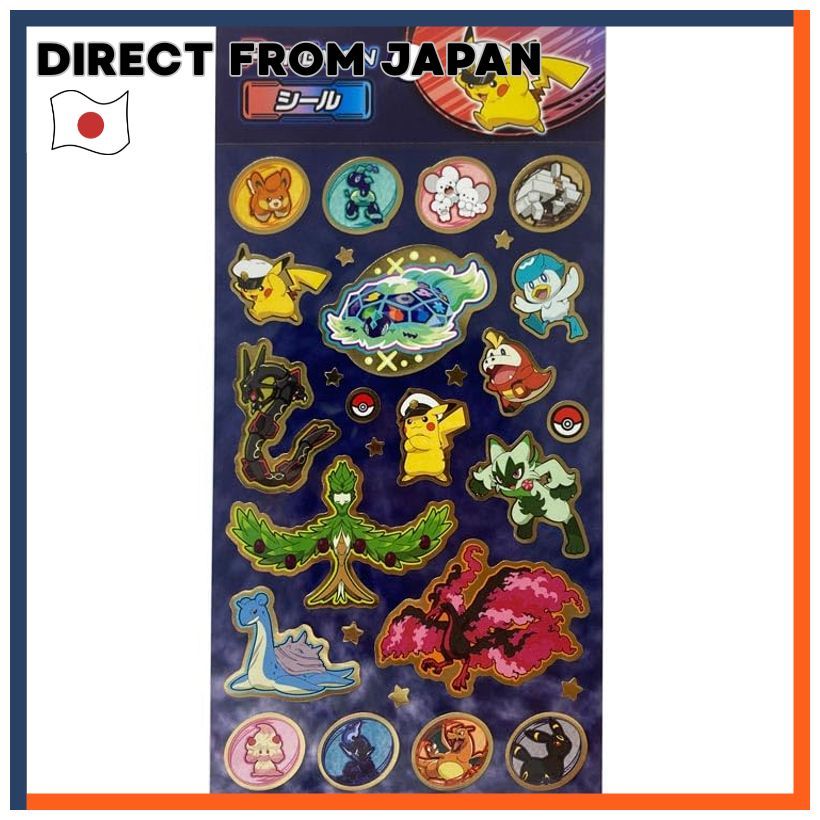 Showa Note Pocket Monsters Stickers 461128 Hero Pokemon | Shopee ...