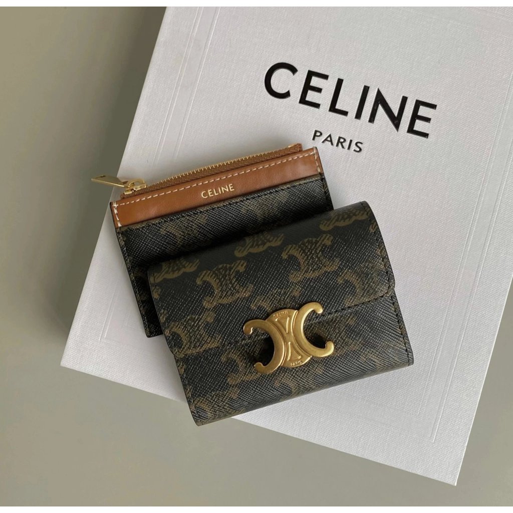 CE Wallet Celine Celine Arc detachable Card Holder Celine Leather All ...