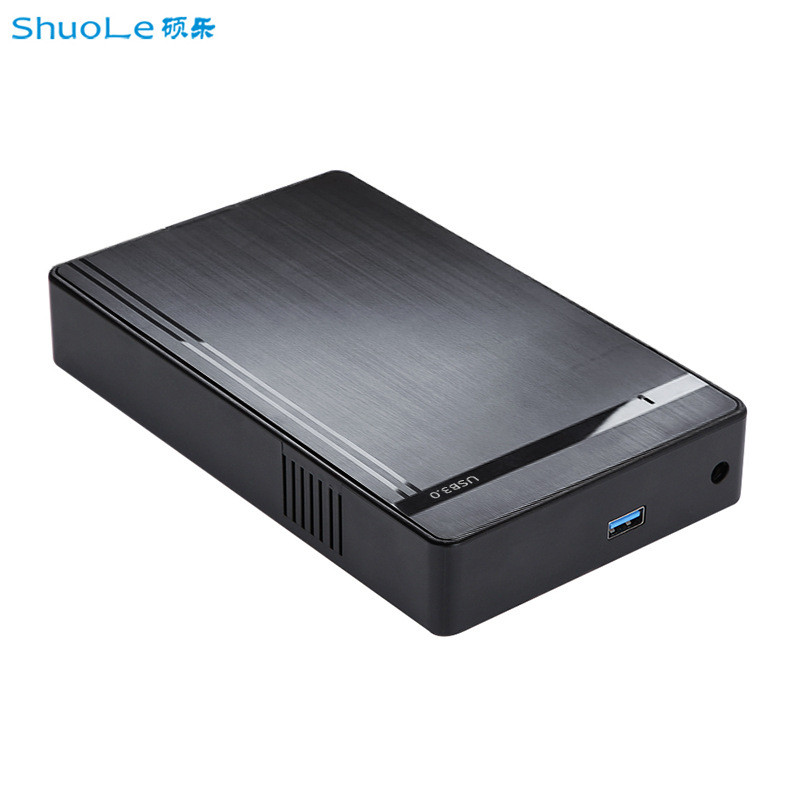 3.5Inch SATA Hard Disk Box USB3.0High-speed Transmission Tool-free ...