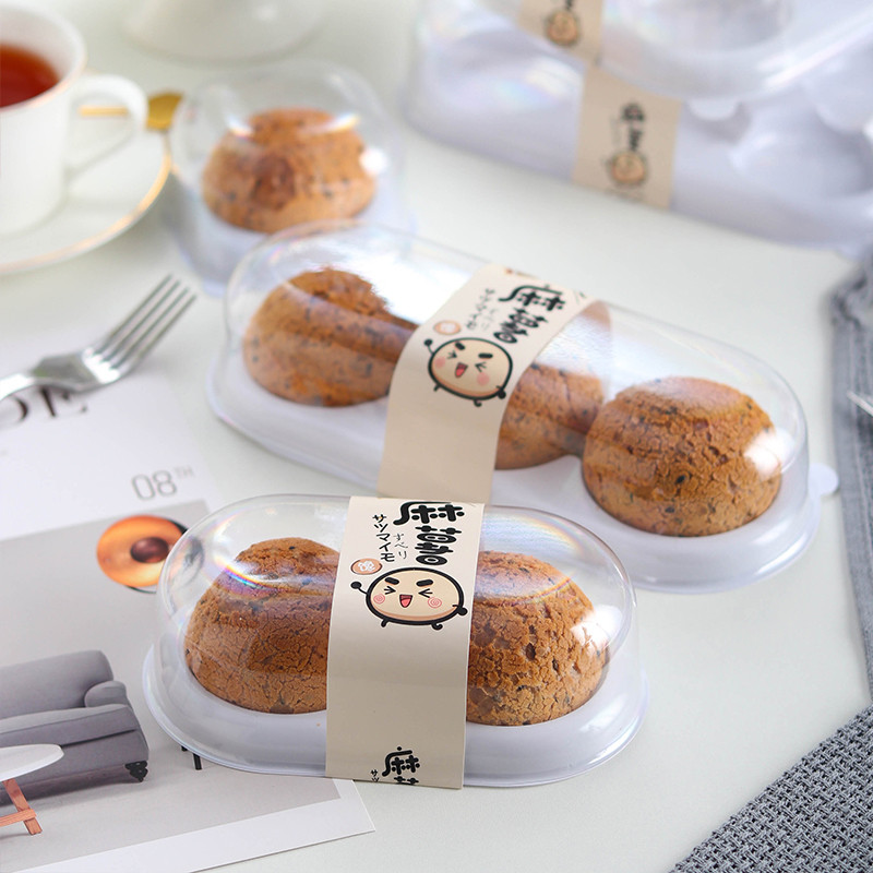 Mochi Packaging Box 1/2/3/4/6 Grain Packaging Mochi Packaging Box Two ...