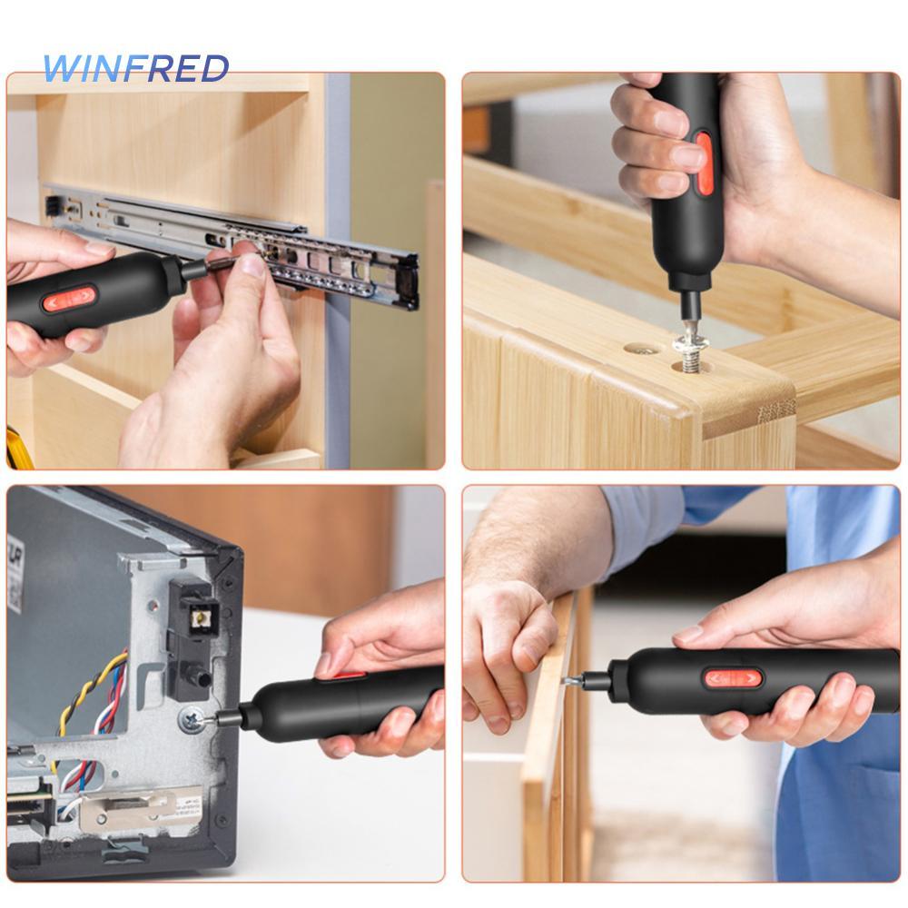 [Ready Stock] Cordless Screwdriver 2000mAh Battery Small Electric Drill ...