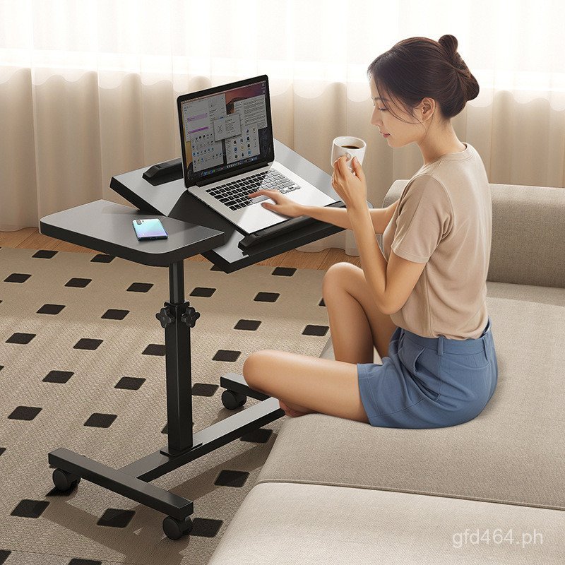 Study Bedside Table Living Room Movable Home Bedroom Side Table ...