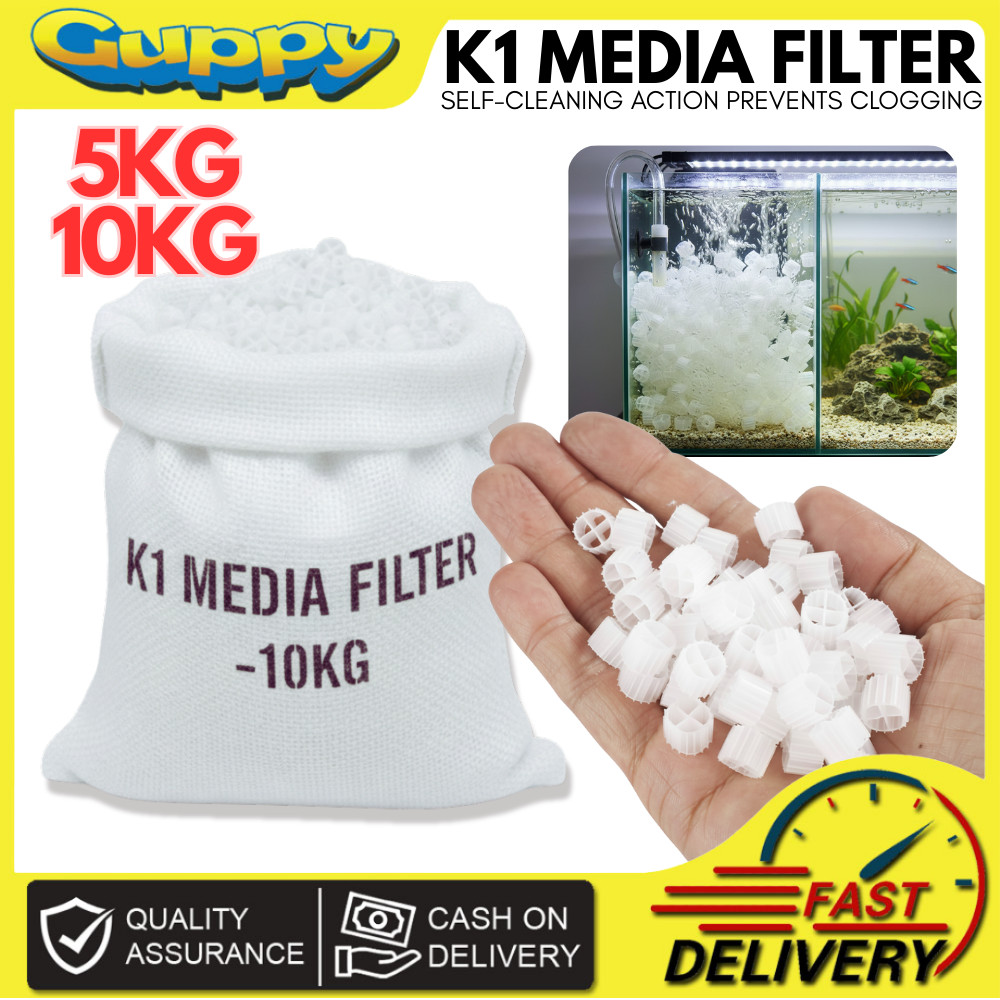1 Sack K1 Filter Media Biofilter For Aquarium Freshwater Saltwater ...