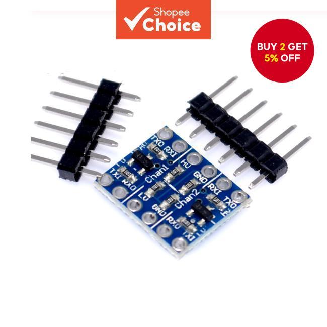 New bi-directional four-way logic level shifter module for two-way ...