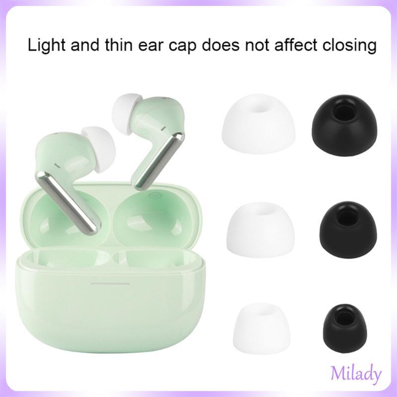 Milady Ear Tip Plug Soft Earpiece Cushions Case Noise Isolating Long ...
