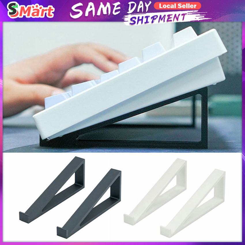 1 Pair Portable Keyboard Elevated Stand Raised Computer Keyboard Riser ...