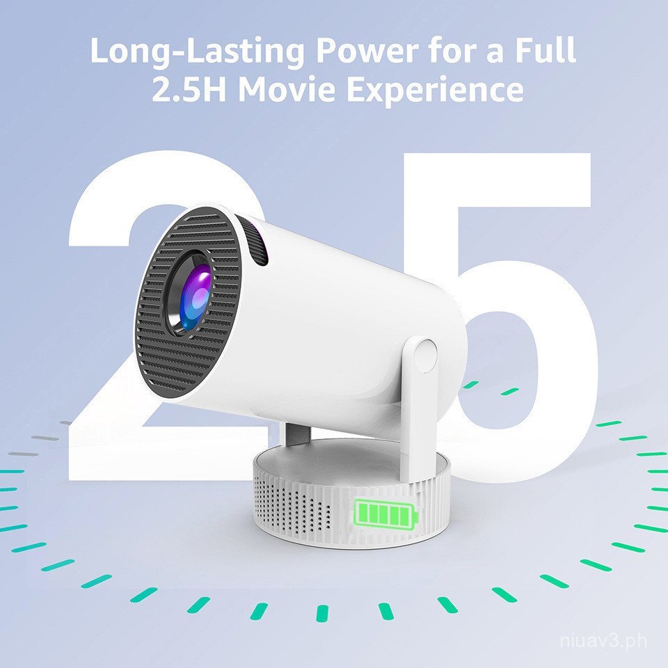 Cross-Border Projector Home Portable HD Outdoor Camping Battery Model ...