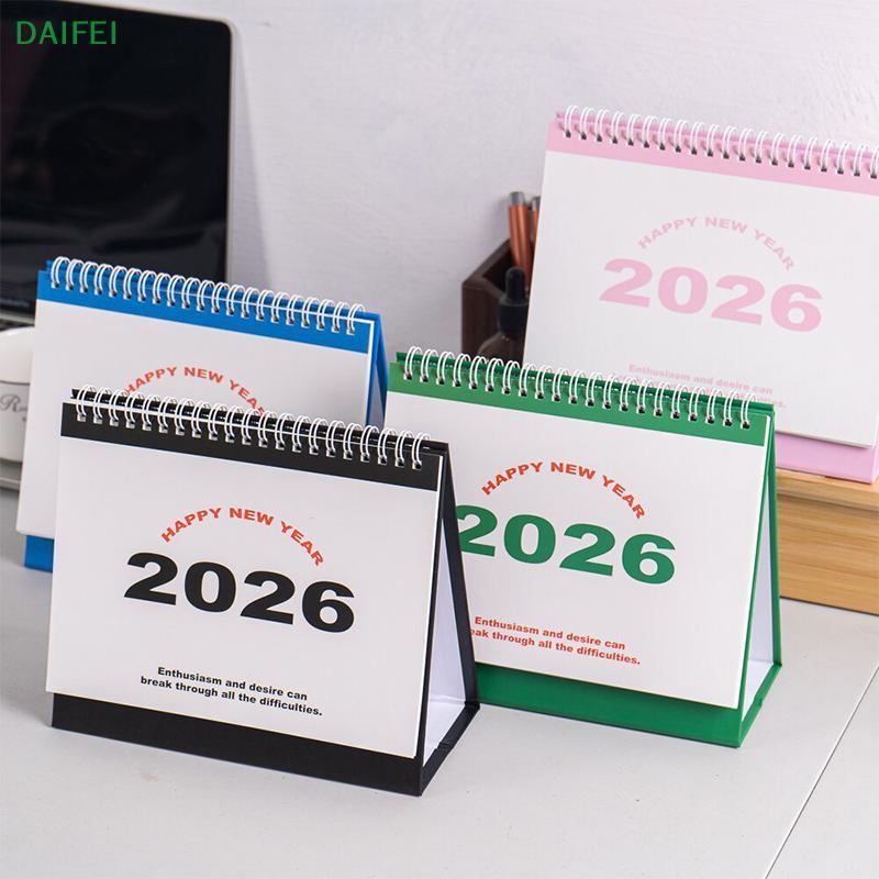 [DAIF] 2026 Calendar Simple Memo Book Monthly Daily Planner Scheduler ...