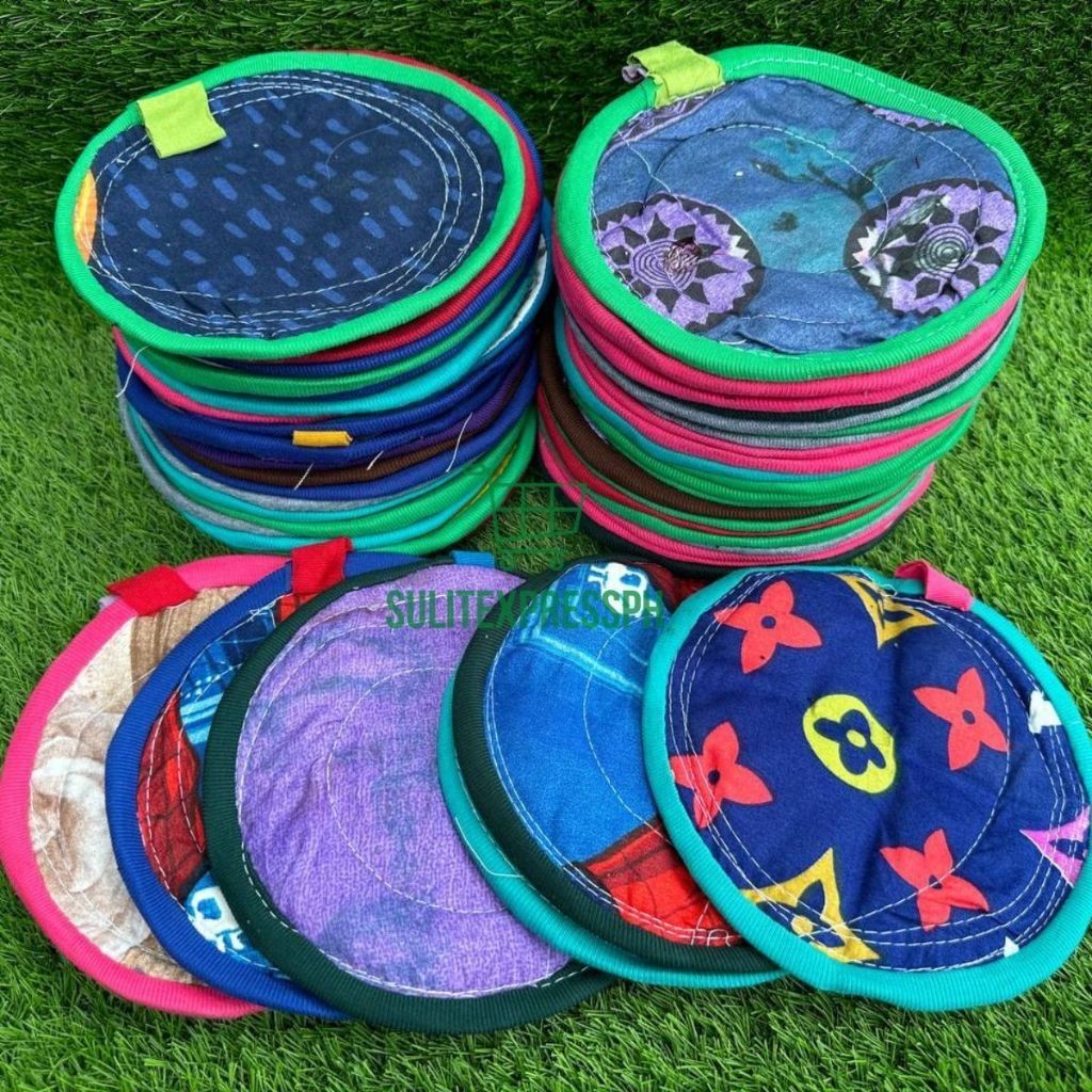 10 pcs Pot holder basahan makapal round cotton POT HOLDER | Shopee ...