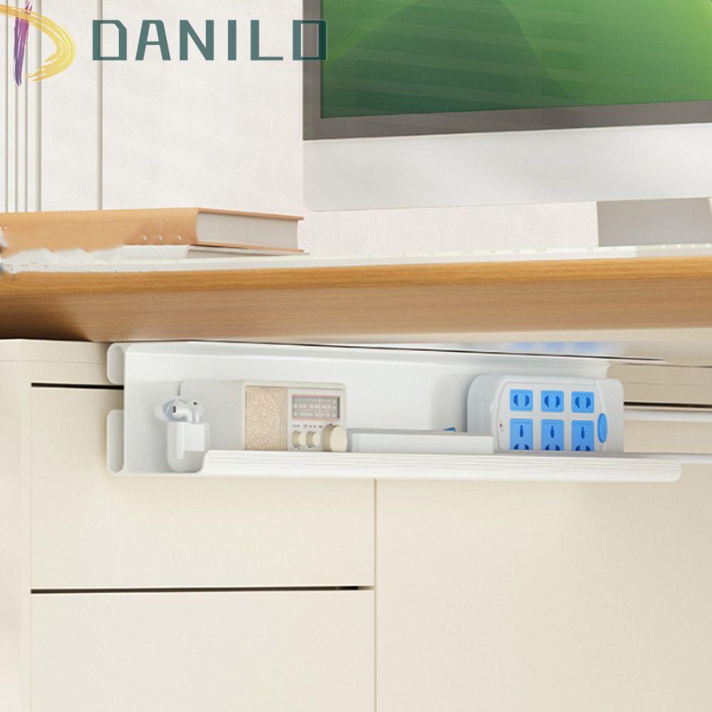 DANILO1 Under Table Cable Tray, No Trace Widened Cable Management Tray ...